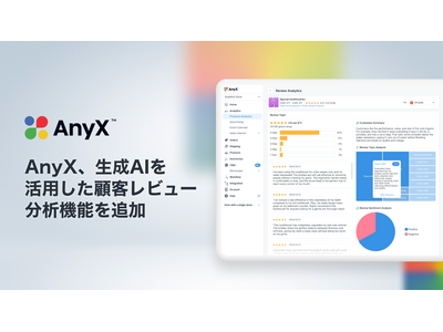 ECマネジメントプラットフォーム「AnyX」、生成AIを活用したレビュー分析機能を追加。東南アジア6カ国の主要ECモールに対応 投稿日時 ...